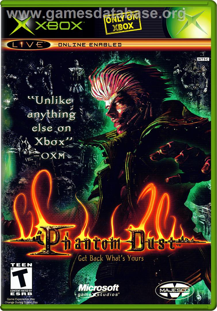 Phantom Dust - Microsoft Xbox - Artwork - Box Phantom Dust - Microsoft Xbox - Artwork - Box