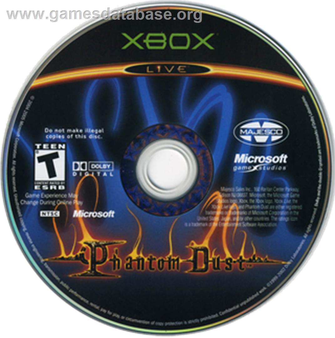 Phantom Dust - Microsoft Xbox - Artwork - CD Phantom Dust - Microsoft Xbox - Artwork - CD