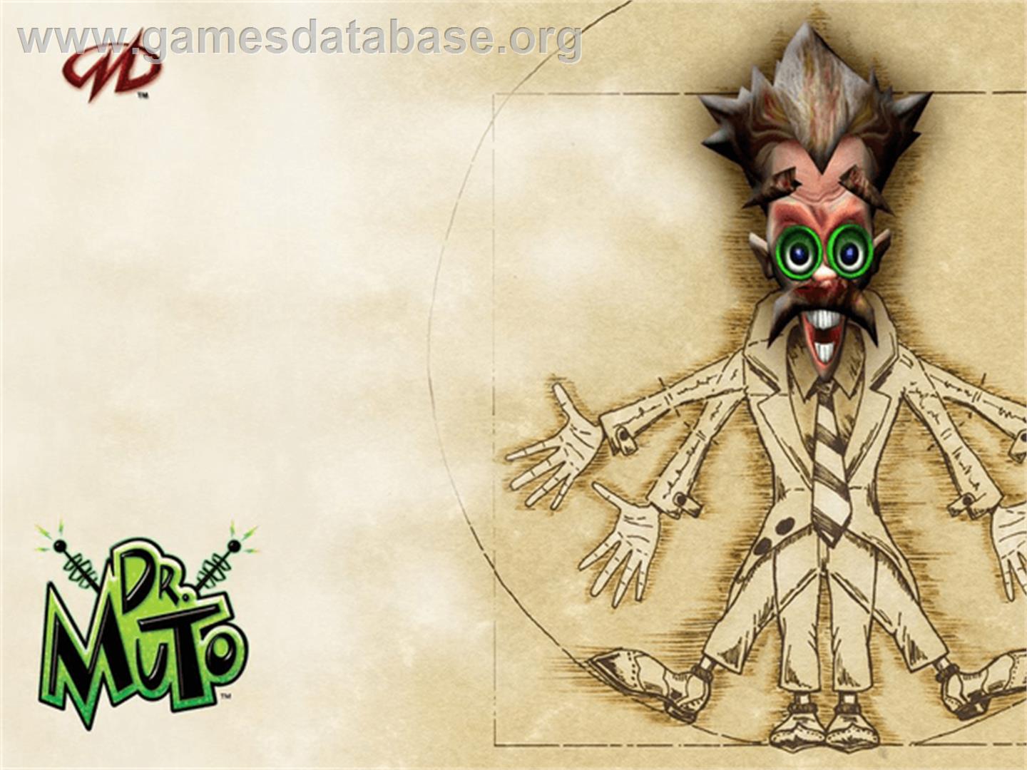 Dr. Muto - Microsoft Xbox - Artwork - Title Screen