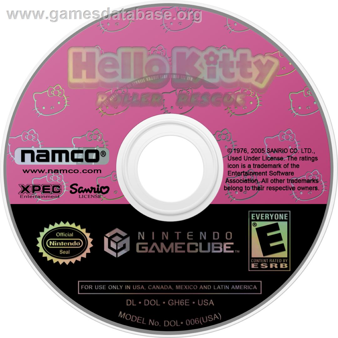 Hello Kitty: Roller Rescue - Nintendo GameCube - Artwork - Cartridge