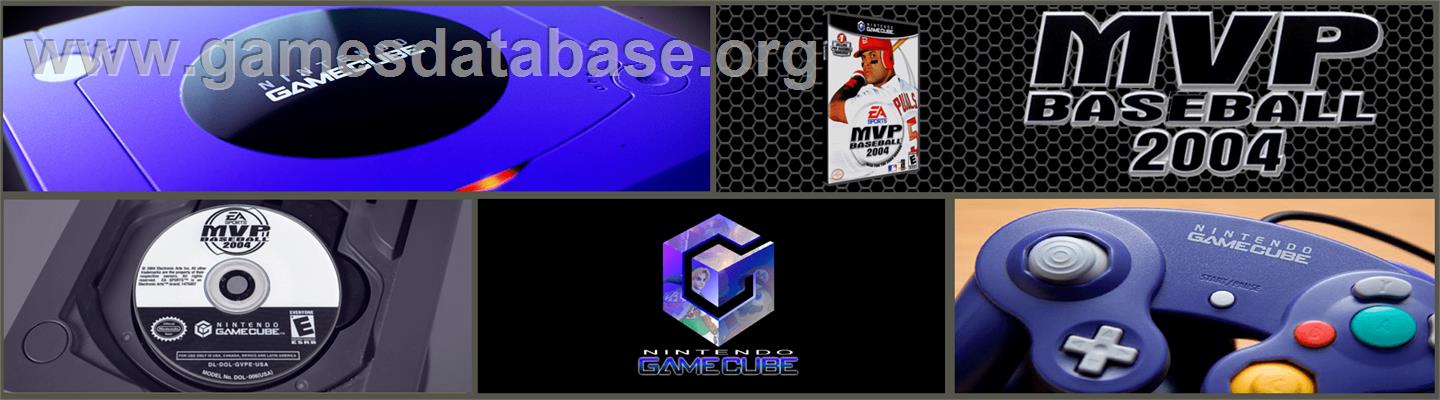 MVP Baseball 2004 - Nintendo GameCube - Artwork - Marquee