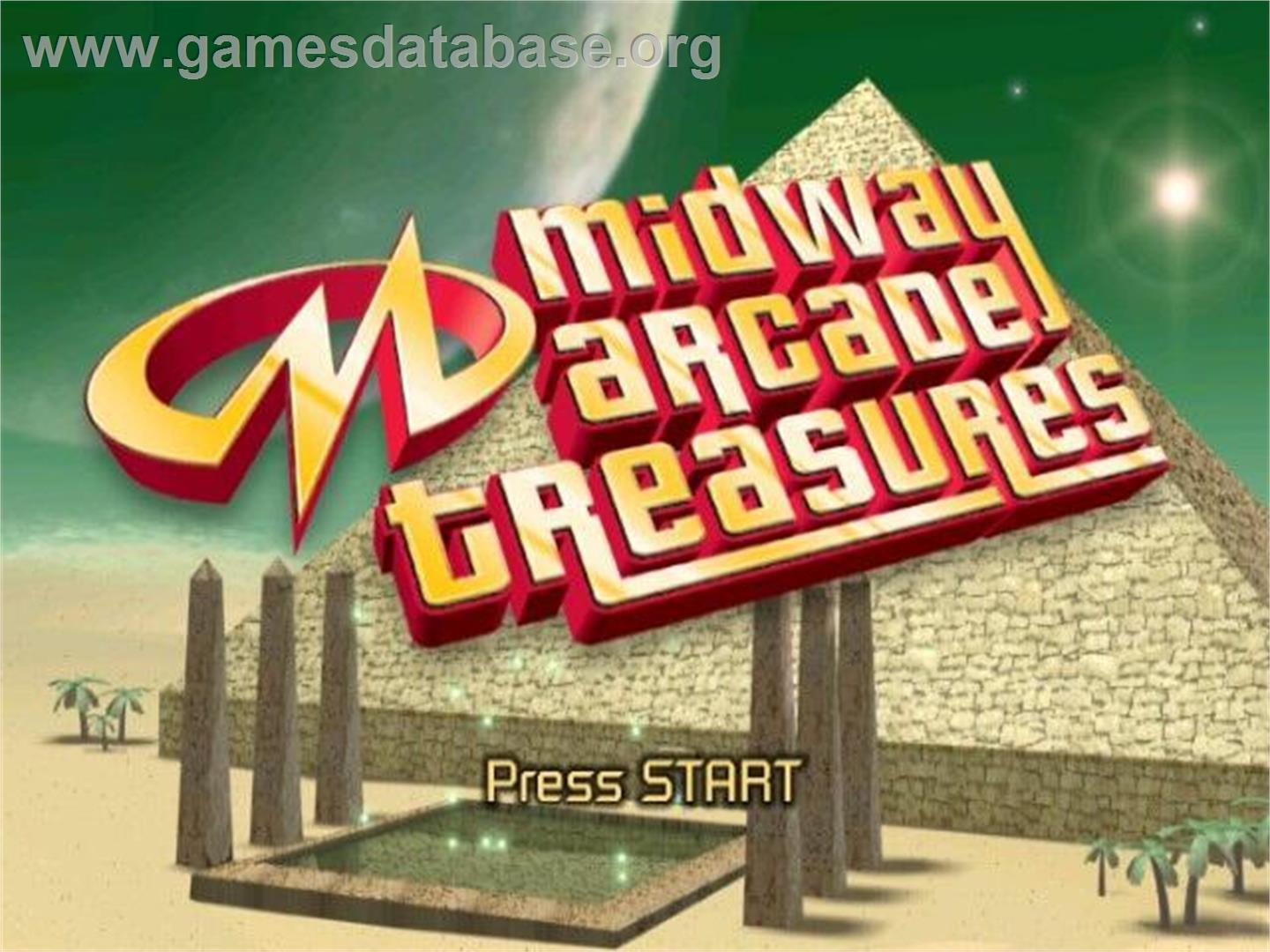 Midway Arcade Treasures - Nintendo GameCube - Artwork - Title Screen
