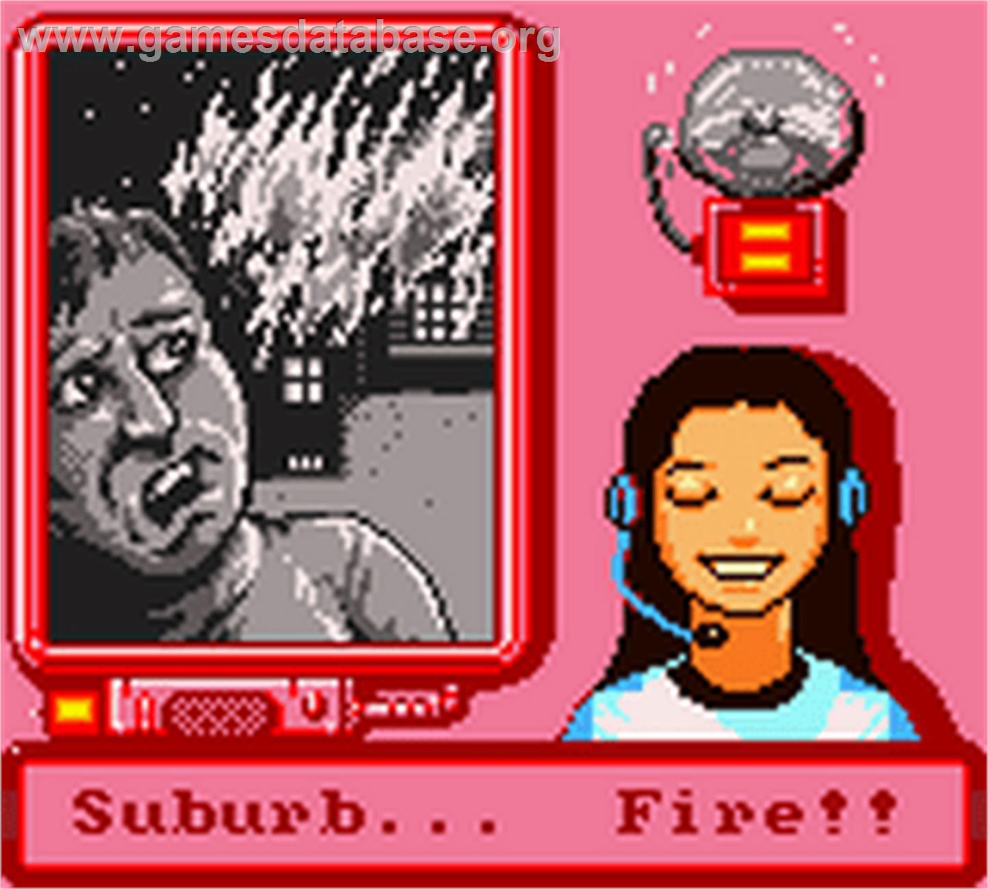Matchbox: Emergency Patrol - Nintendo Game Boy Color - Artwork - In Game