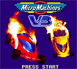 Micro Machines V3 - Nintendo Game Boy Color - Games Database