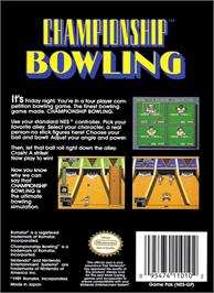 Championship Bowling - Nintendo NES - Games Database