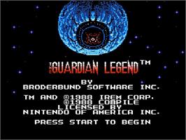 Guardian Legend - Nintendo NES - Games Database