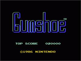 Gumshoe - Nintendo NES - Games Database