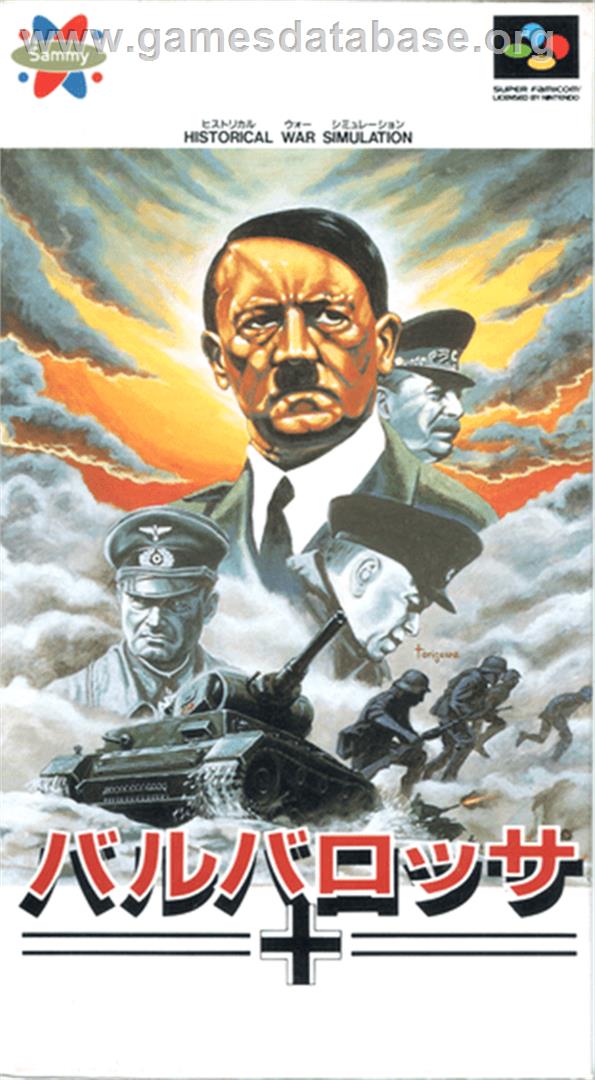Barbarossa - Nintendo SNES - Artwork - Box