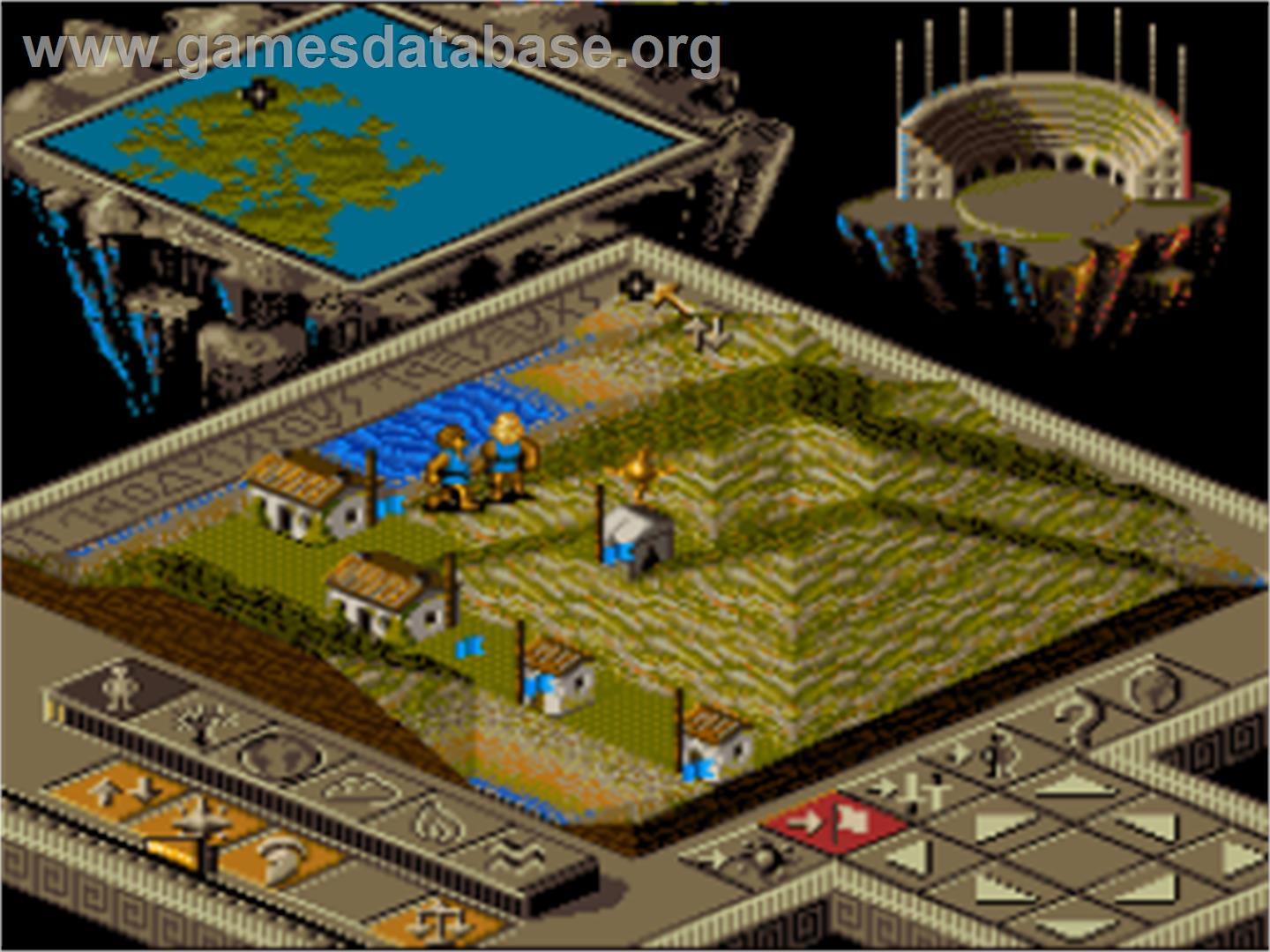 Populous II: Trials of the Olympian Gods - Nintendo SNES - Artwork - In ...