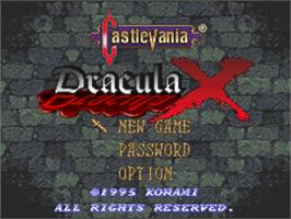 Castlevania: Dracula X - Nintendo SNES - Games Database