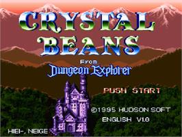 Crystal Beans From Dungeon Explorer - Nintendo SNES - Games Database