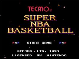 Tecmo Super NBA Basketball - Nintendo SNES - Games Database