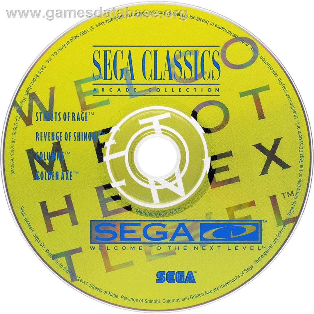 Sega Classics Arcade Collection (Limited Edition) - Sega CD - Artwork ...