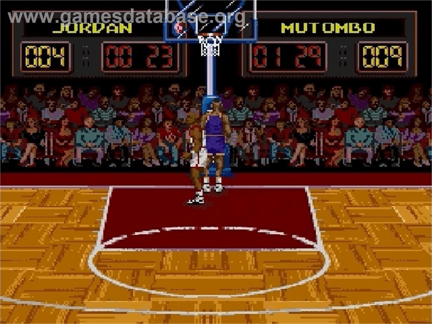 NBA All-Star Challenge - Sega Genesis - Artwork - In Game