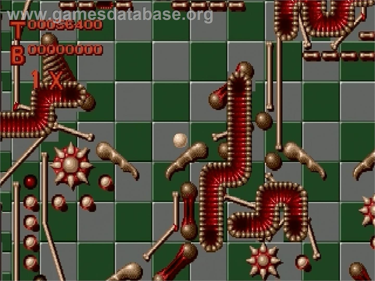 Virtual Pinball - Sega Genesis - Artwork - In Game