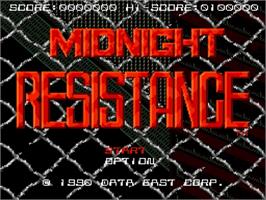 Midnight Resistance - Sega Genesis - Games Database