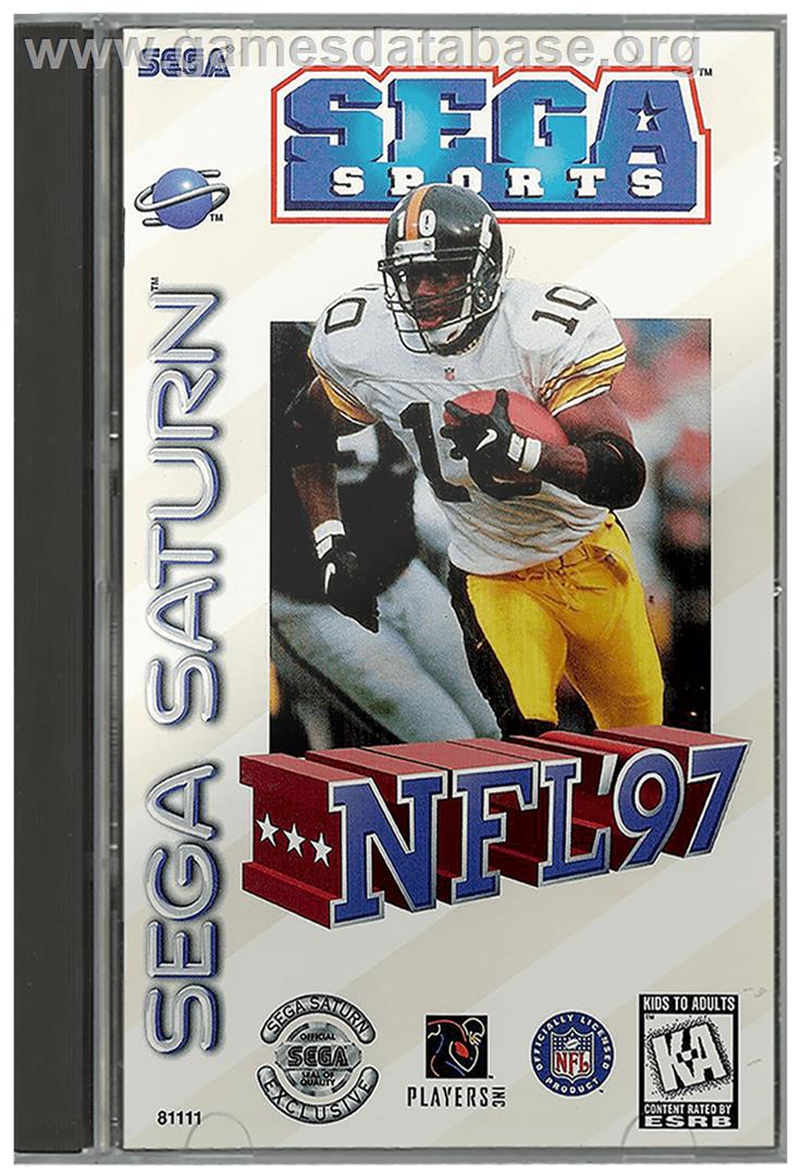 NFL '97 - Sega Saturn - Artwork - Box