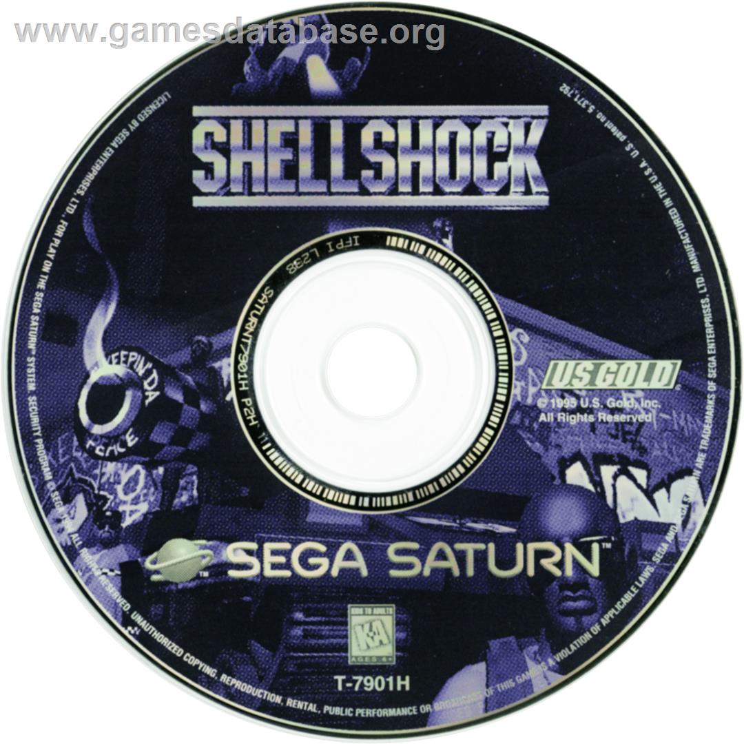 Shellshock - Sega Saturn - Artwork - Cartridge