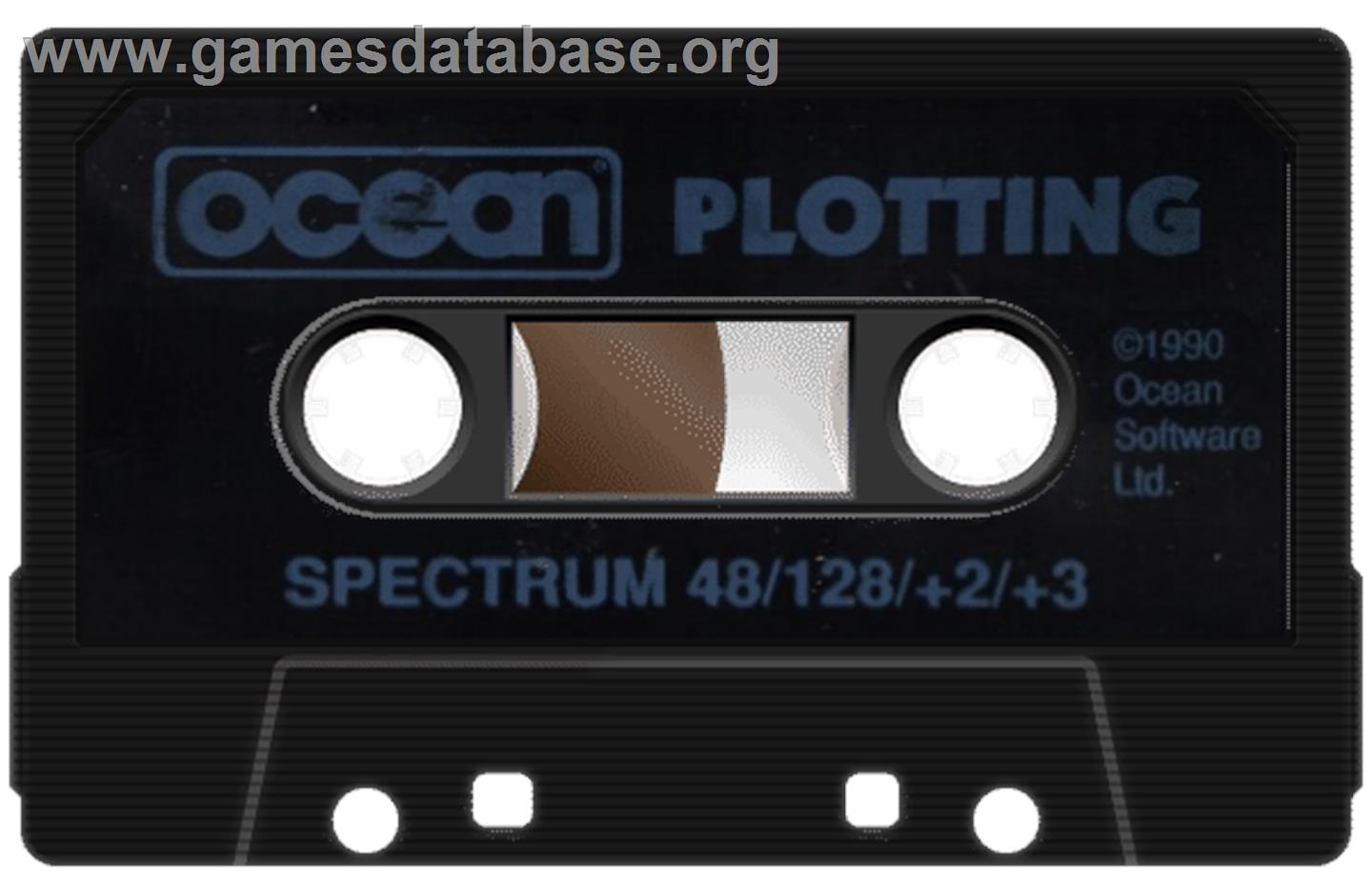 Plotting - Sinclair ZX Spectrum - Artwork - Cartridge
