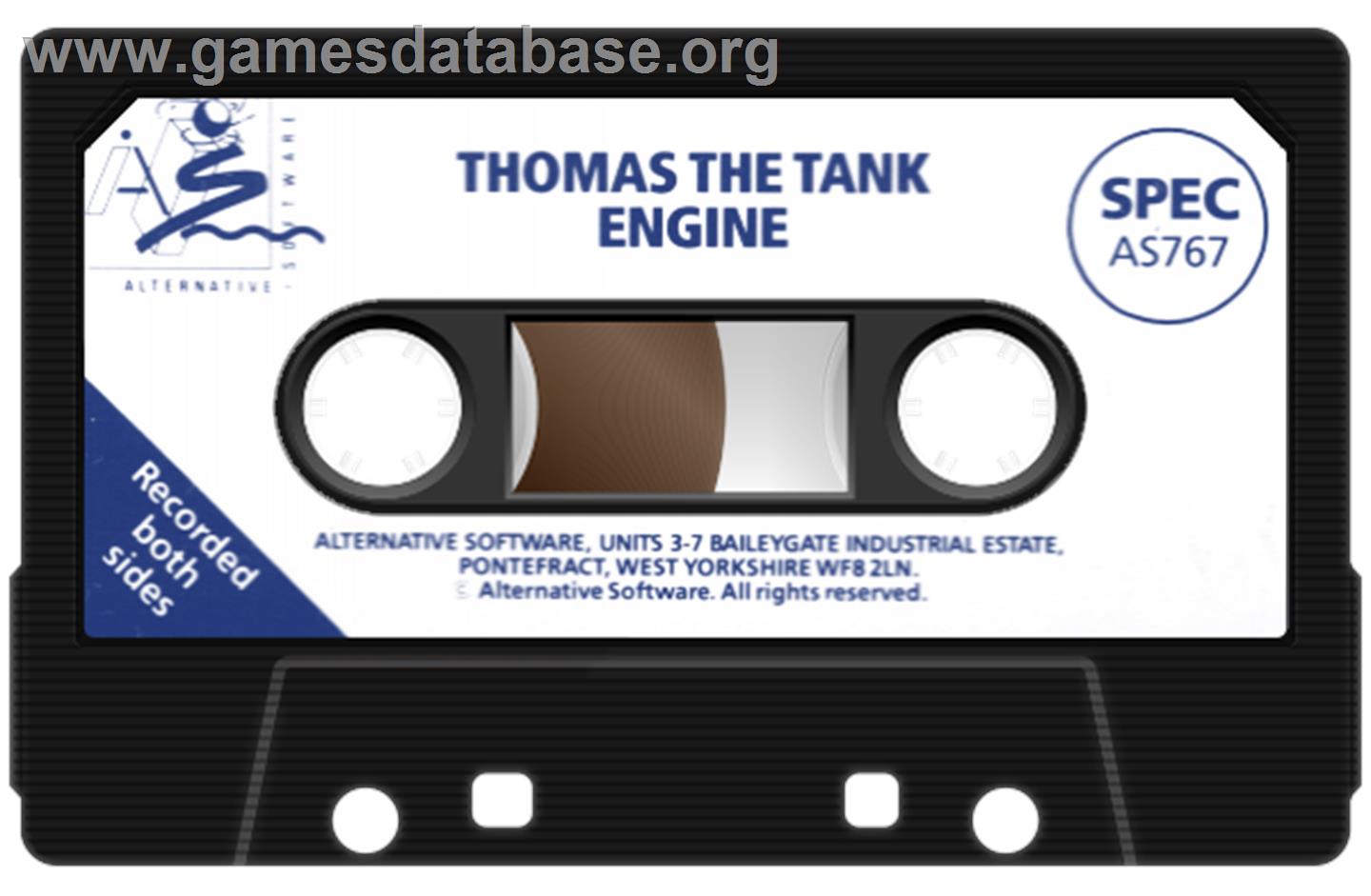 Thomas the Tank Engine & Friends - Sinclair ZX Spectrum - Artwork ...