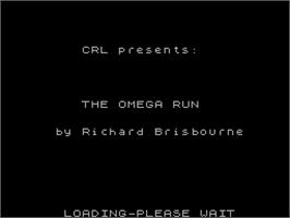 Omega Run - Sinclair ZX Spectrum - Games Database