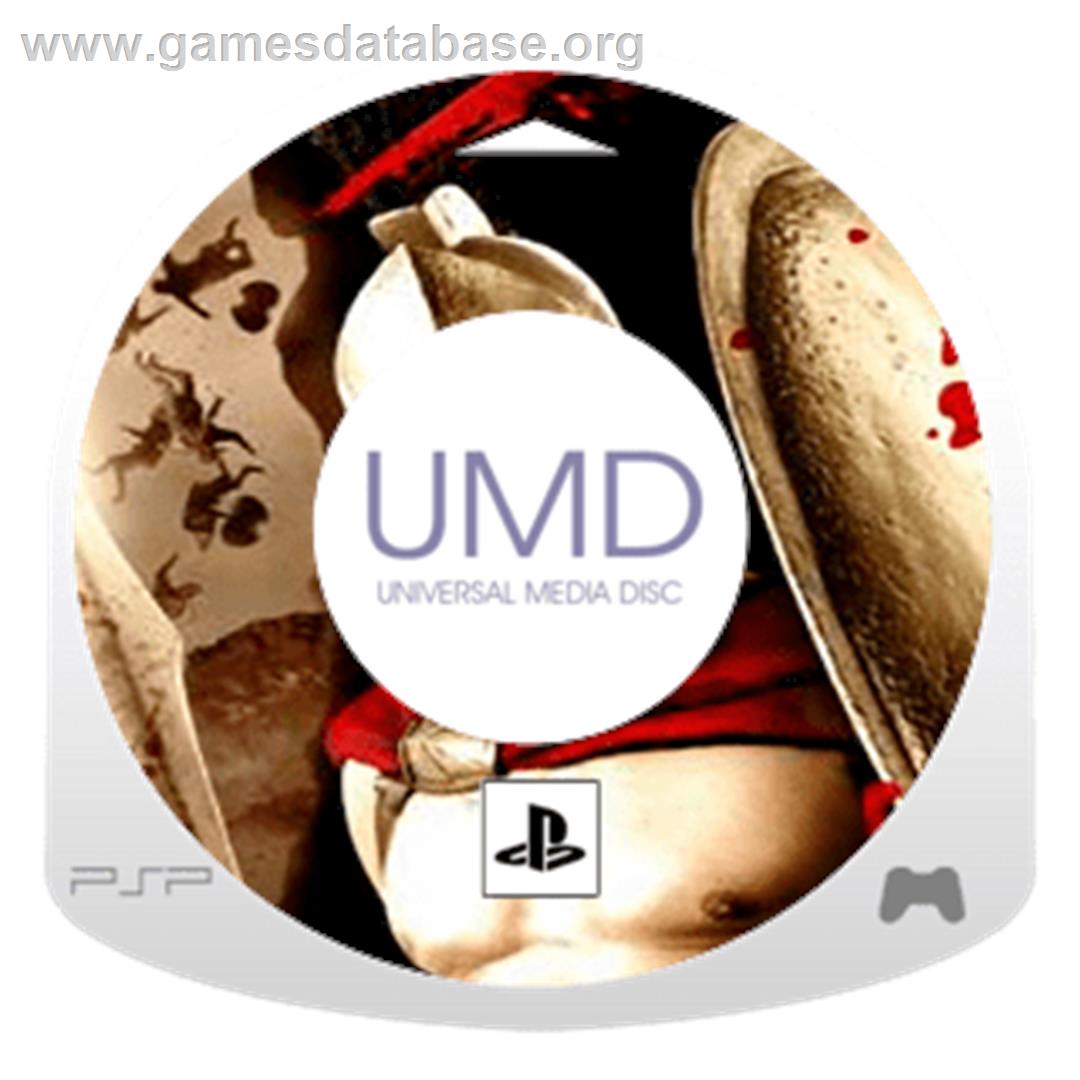 300: March to Glory - Sony PSP - Artwork - Disc