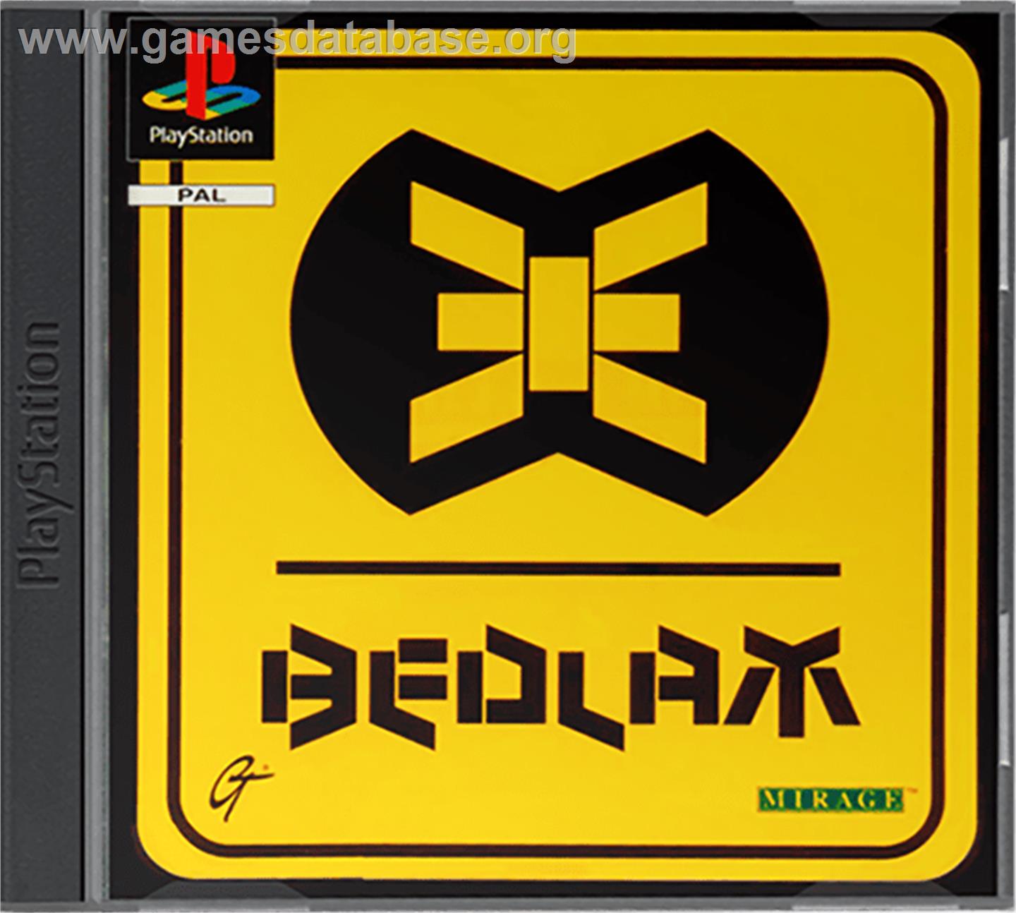 Bedlam - Sony Playstation - Artwork - Box