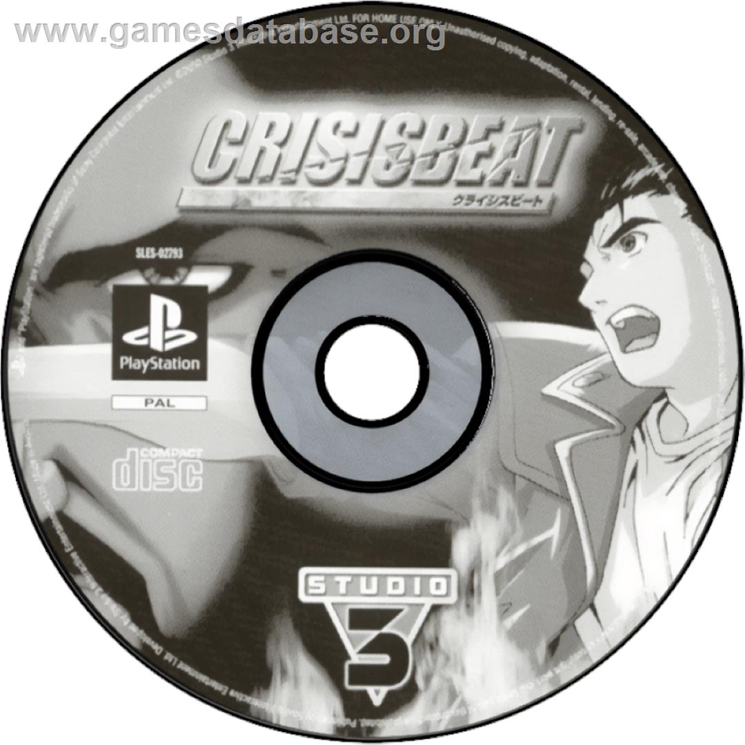 Crisis Beat - Sony Playstation - Artwork - Cartridge