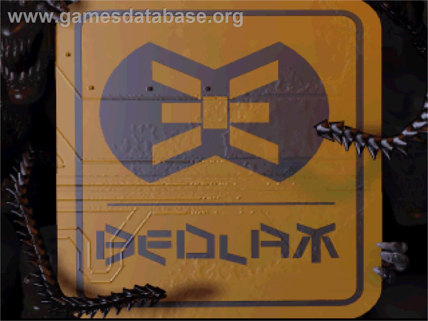 Bedlam - Sony Playstation - Artwork - Title Screen